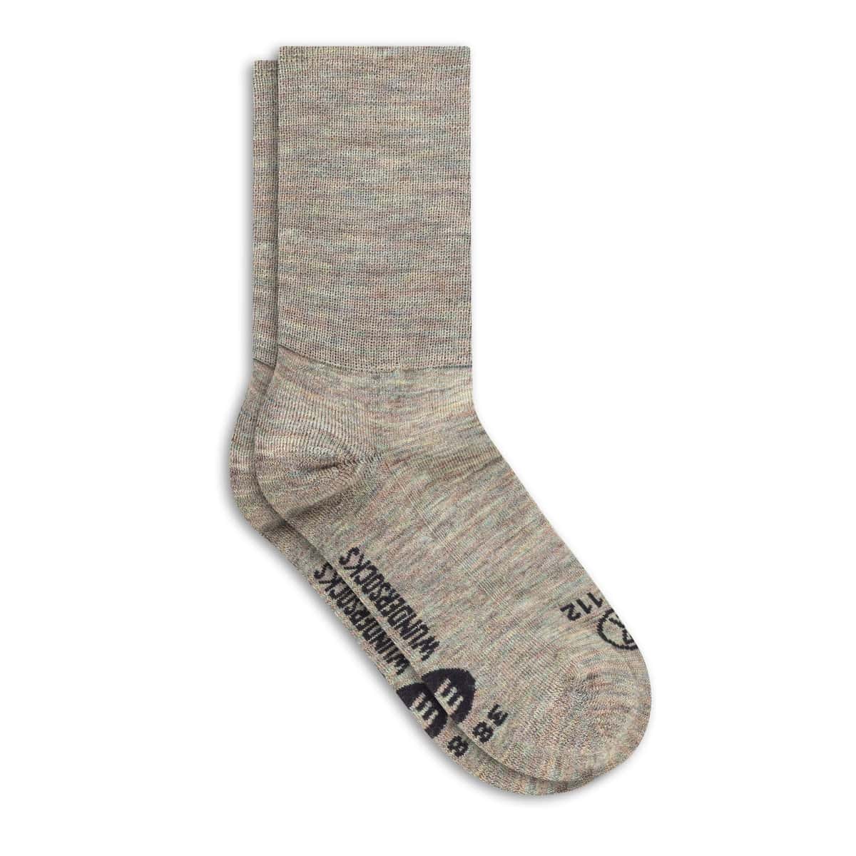 Alp Merino Wool Socks Medium Cushioned Crew Socks - Wundersocks
