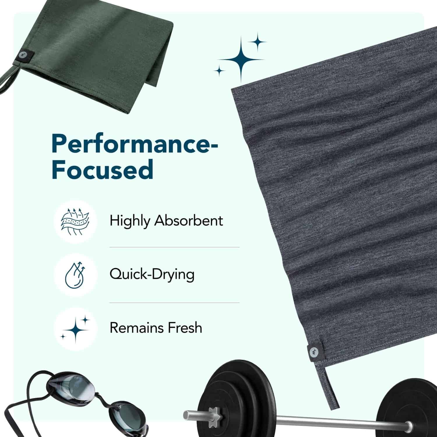 Merino Wool Bath Towel XL – For Bath, Pool & Sauna - Wundersocks